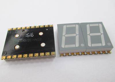 China SMD 7 Segment LED Displays 0.56 Inch Dual Digit Numeric PCB Gray Surface Module for sale