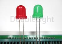 China 20 Deg Viewing Angle High Power Light Emitting Diode 8mm Round Indicator With Flange for sale