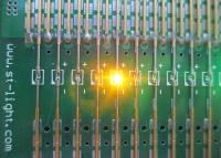 China Super Yellow Color SMD Chip LED Diode 75mW AlGaInP Chip Material Indicator Applied for sale