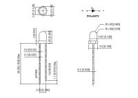 China 880nm infrared light emitting diode 3mm Round lamp led  for infrared receiver diode with rohs complaint for sale