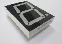 China Single Digit 7 Segment Display 10 Pin Black Face Common Anode 1.8 Inch 9.0-10.5V for sale