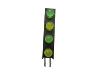 China 3mm bi color led round housing LED Lamps Yellow & Yellow Green bi colour led dual Led Lamps for led display panels for sale