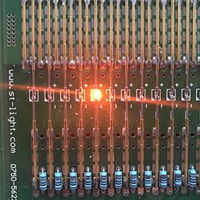 China Amber Emitted Color Led Smd Panel Chip LED Square 1205 Package Mono - Color Type for sale