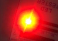 China Square Shape 5Ф Dome 4 Lead Ultra Red LED Light Chip 100mA Peak Forward Current for sale