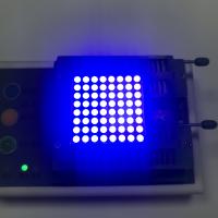 China 8×8 Dot Matrix LED Displays Digit LED Numeric Display 64 Dots Indicated Light 465nm for sale