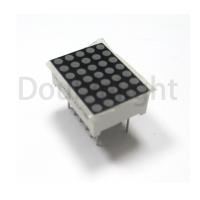 China 35 Dots Matrix Seven Segment LED Display 1.9mm 5×7 Super Bright Green Dot Matrix for sale