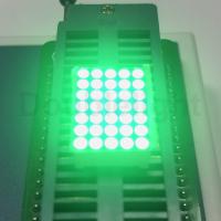 China 35 Dots Matrix Seven Segment LED Display 1.9mm 5×7 Super Bright Green Dot Matrix for sale