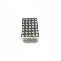 China 3.0mm Diameter 5×7 Ultra White 35 Dot Matrix LED 7 Segment Display ISO9001 for sale
