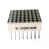 China 8×8 Dot Matrix LED Displays 7 Segment LED Displays 0.8 Inch 20.00mm Matrix for sale