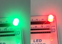 China 5mm Bi Color 25mA 90mW 500mcd Led Common Anode 3 Pins for sale