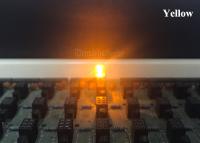 China 5mm light emitting diode 1000-2000mcd flat top led 5mm cylindrical with flange 100deg  small led diode for sale