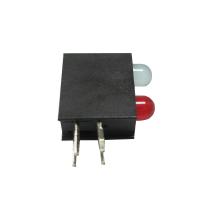 China 3.00mm Round Type Housing LED Lamps Blue&Super Red bi color led for sale