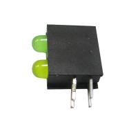 China 3.00mm Round Type Housing LED Lamps Yellow Green& Ultra Yellow bi color led for sale