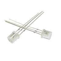 China 5mm Cylindrical Lens 50Deg 100mA 25mW Light Emitting Diode for sale