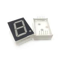 China Red Color Super Bright Digit LED Display 1.00 Inch Single Digit ISO Approval for sale