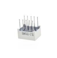 China 0.39'' 7 Segment LED Displays Single Digit Peak Emission Wavelength 660nm Super Bright Red for sale