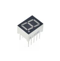 China 20mcd GaAlAs Seven Segment LED Displays Single Digit 0.39'' for sale