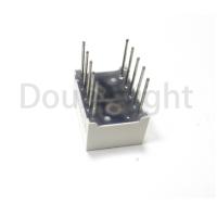 China 20mcd GaAlAs Seven Segment LED Displays Single Digit 0.39'' for sale