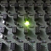 China T-1 3mm Bi Color Led Without Common Polarity Super Red & Yellow Green for sale