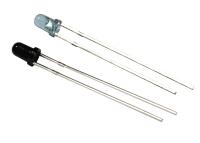 China 3Mm 940nm IR Receiver LED Infrared light , Clear Round DC 3V Infrared applied system. for sale