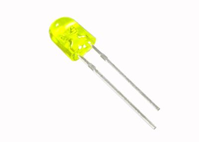 China 4.7×5.7mm Elliptical Wide Angle Ultra Yellow Indicator LED Yellow Diffused Lens for sale
