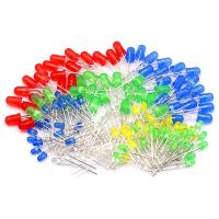China 3mm Round Standard T-1 Type Yellow Green LED, Lens Color is Green Diffused for sale