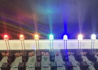 China 4.80mm Round With Flange Wide Viewing Angle Type Ultra Yellow  LED for sale