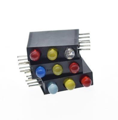 China 3mm Side View led Wide Viewing Angle Type Yellow Green Housing Led for sale