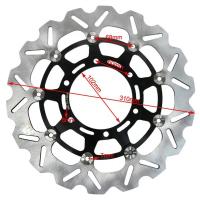 China ID 102mm Brake Discs Replacement for Suzuki Motorcycle Parts Durable Fit GSX R 600 750 1000 2.27kg for sale