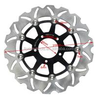 China 70kg 5 Mounting Hole Stainless Steel Motorcycle Floating Brake Disc Rotor for Kawasaki KLV 1000 DL V-STROM 650 DL V-STROM 1000 for sale