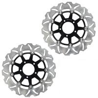 China 70kg 5 Mounting Hole Stainless Steel Motorcycle Floating Brake Disc Rotor for Kawasaki KLV 1000 DL V-STROM 650 DL V-STROM 1000 for sale