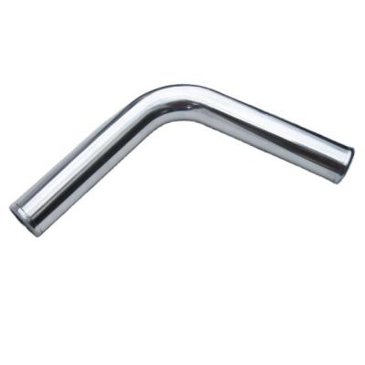 China 75 Degree Angle Round Head Code Aluminum Intake Turbo Charge Pipe with 500mm 63mm Pipe Diameter and 1.6mm Pipe Thickness for sale
