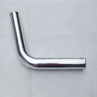 China 75 Degree Angle Round Head Code Aluminum Intake Turbo Charge Pipe with 500mm 63mm Pipe Diameter and 1.6mm Pipe Thickness for sale