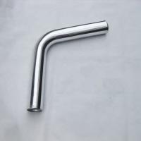 China 75 Degree Angle Round Head Code Aluminum Intake Turbo Charge Pipe with 500mm 63mm Pipe Diameter and 1.6mm Pipe Thickness for sale