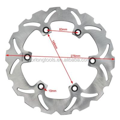 China Replace/Repair Purpose Honda VFR Z 400 CBR F 600 Front Brake Disc Rotor 276mm Size with 6 Mounting Holes at Front Position for sale