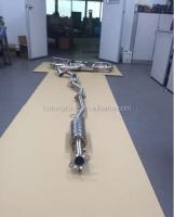 China Universal Fitment Glossy Stainless Steel Modified Exhaust Pipe for Mitsubishi Lancer and Valve Control for sale