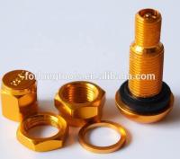 China Universal Fitment ALUMINUM Car Tubeless Wheel Tire Valve Stem with Dust Caps and Caps from RAYS for sale