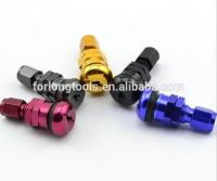 China Universal Fitment ALUMINUM Car Tubeless Wheel Tire Valve Stem with Dust Caps and Caps from RAYS for sale