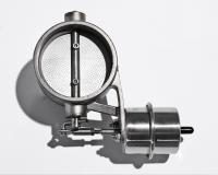 China Universal Year Stainless Steel Exhaust Cutout Valve Set with Vacuum Actuator 2.5