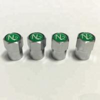 China Standard OE NO. Metal Brass Tire Valve Stem Caps N2 Nitrogen Dust Proof Valve Covers for Auto Car Purpose Replace/Repair for sale