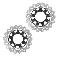 China 105mm ID 300MM Stainless Steel Motorcycle Floating Brake Disc for BMW F 650 F 650 CS F 650 GS 4.5mm Thickness and Braking for sale