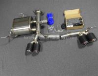 China Stainless Steel 304 BMW 320i E90 Exhaust System Tail Part Refitted to M3 with Valve Control and Exhaust Pipe for sale