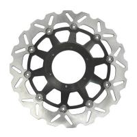 China 6 Mounting Hole 330MM Stainless Steel Motorcycle Floating Brake Disc Rotor for Honda CBR929 RR CBR954 RR and Performance for sale