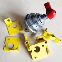 China Efficiently Prevent Accidental Start A/C Switch Battery Master Disconnect Switch with Red and Yellow Lockout Lever Kit for sale
