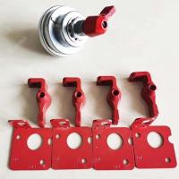 China Efficiently Prevent Accidental Start A/C Switch Battery Master Disconnect Switch with Red and Yellow Lockout Lever Kit for sale