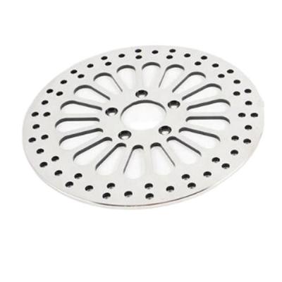 China OD 299mm 11.8 Inch Rear Polished Brake Rotors for Harley Right Left Mounting Hole 5 2.30kg Position Front Rear for sale