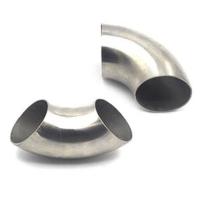 China Connection Welding 304 Stainless Steel 90 Degree Bend Elbow Pipe 1MM Thickness Exhaust 2 X 3 INCH for Customized Support for sale