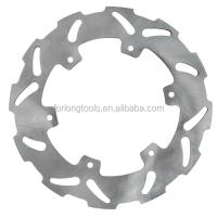 China 220mm OD Stainless Steel 3.5mm Thickness Titanium Brake Rotor for Suzuki RM 125 250 RMX S 250 DRZ E 400 Motorcycle Parts for sale