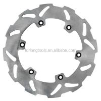 China 220mm OD Stainless Steel 3.5mm Thickness Titanium Brake Rotor for Suzuki RM 125 250 RMX S 250 DRZ E 400 Motorcycle Parts for sale