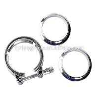 China Stainless Steel V-Band Clamps Standard OE NO. for Temperature Applications 1.5